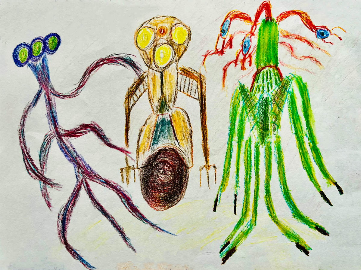 Sketch of the Week – The Animated Gods – Riddell Scott Design